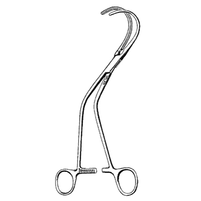 52-6680 Sklar WEBER AORTIC CLAMP RIGHT 10 INCH - Steeles.com | Steeles.com