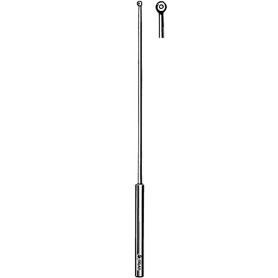 80-2910 Sklar BARR FISTULA PROBE W/EYE 8 INCH - Steeles.com | Steeles.com